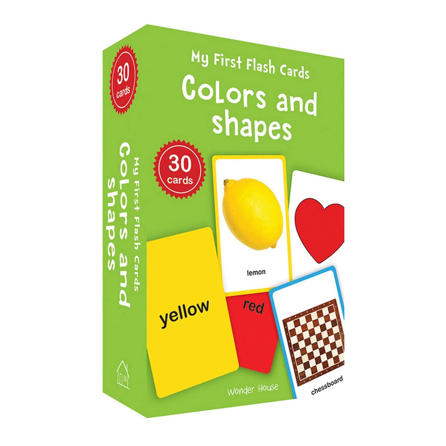 My First Flash Cards Colors And Shapes : 30 Early Learning Flash Cards ...